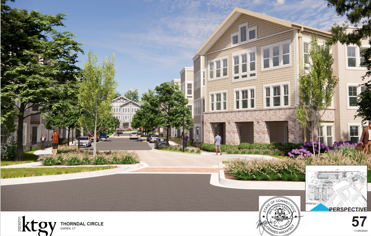 Darien Planning and Zoning approve 175 apartments at Thorndal Circle
