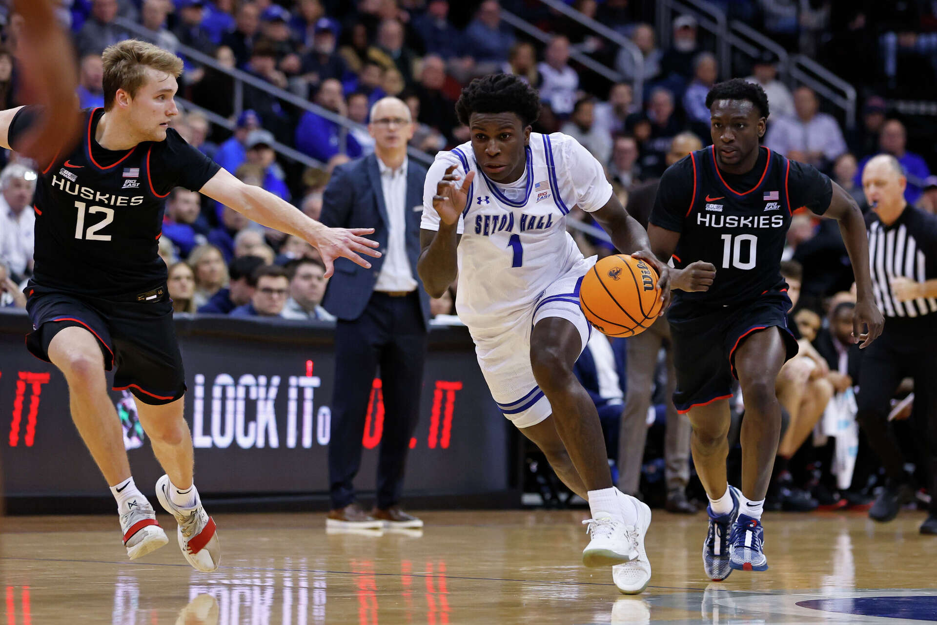 UConn men hope to end four-game road losing skid vs. Seton Hall
