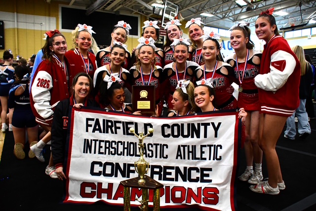 Greenwich High varsity cheerleading wins championship, other news