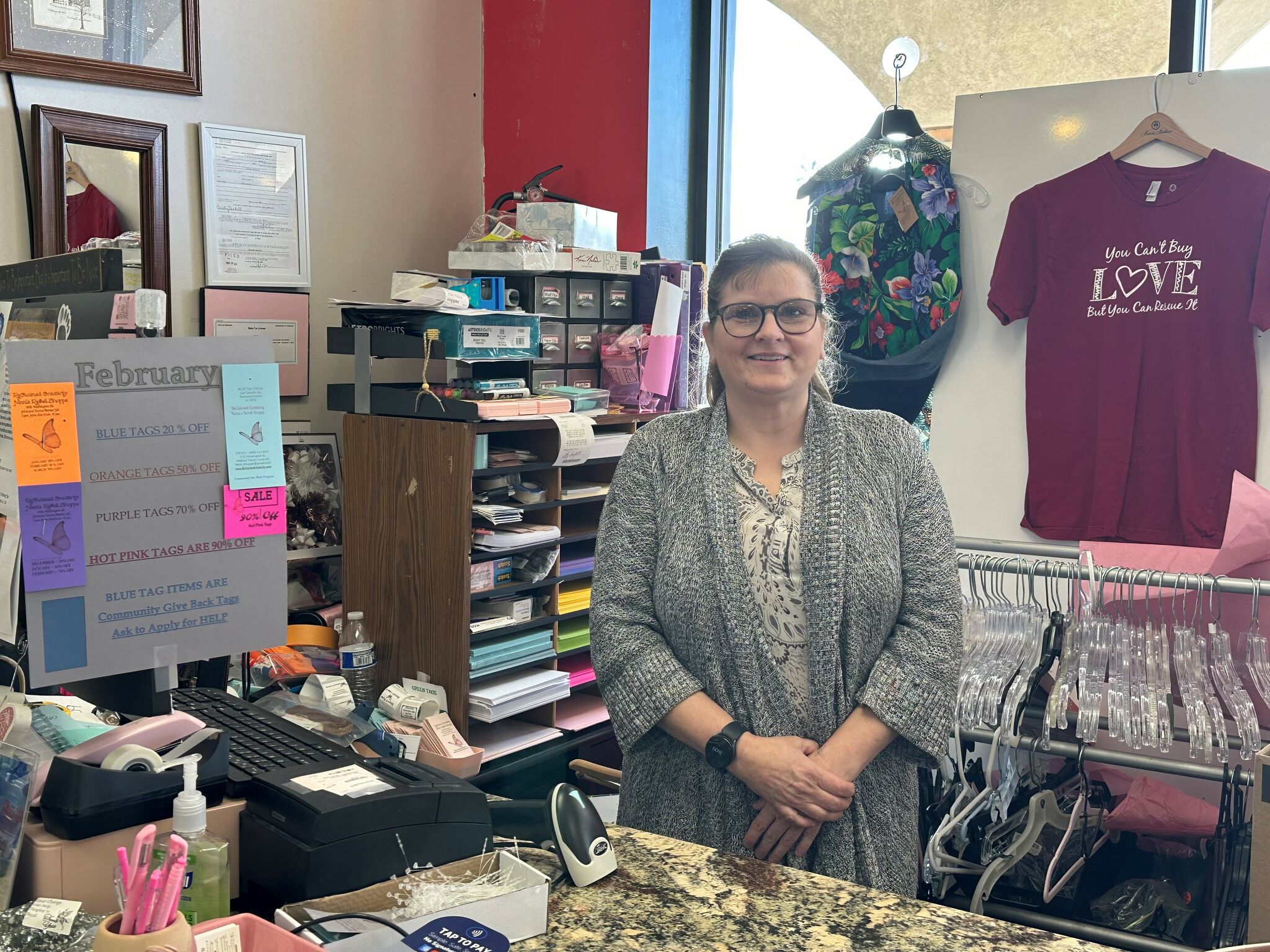 ReClaimed Creativity offers handmade gifts, resale items and community