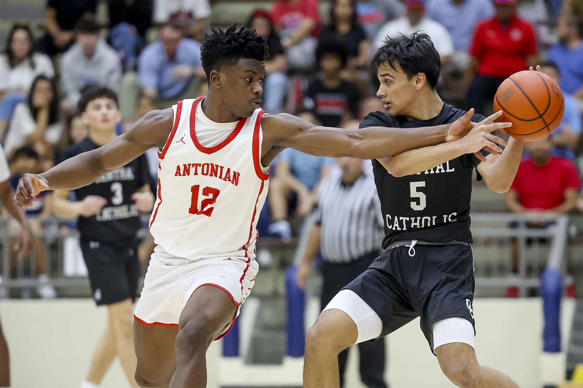 Antonian downs rival Central Catholic in TAPPS basketball action