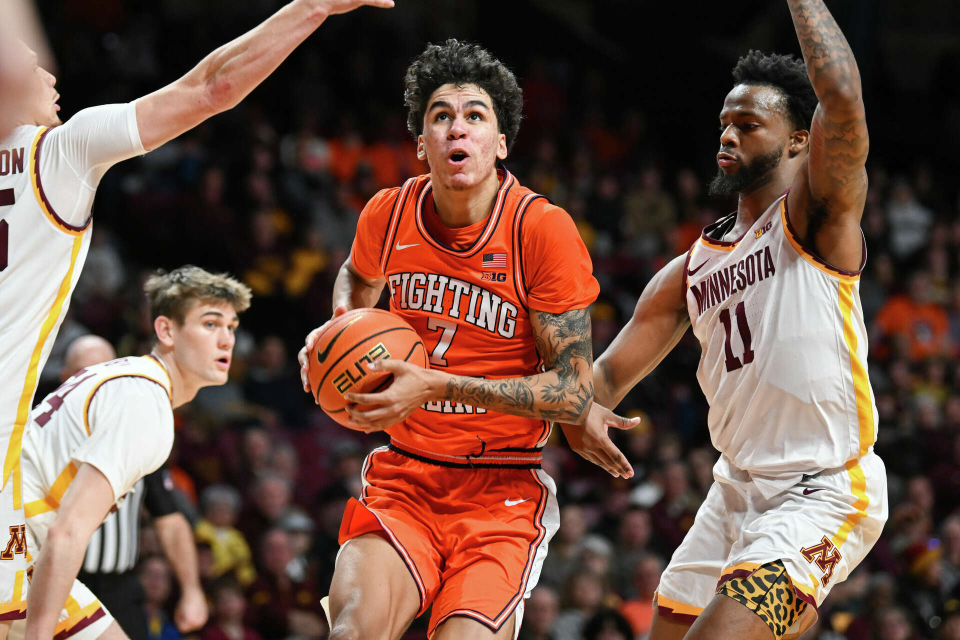Will Riley: 3 facts on the Illinois basketball guard who wears No. 7