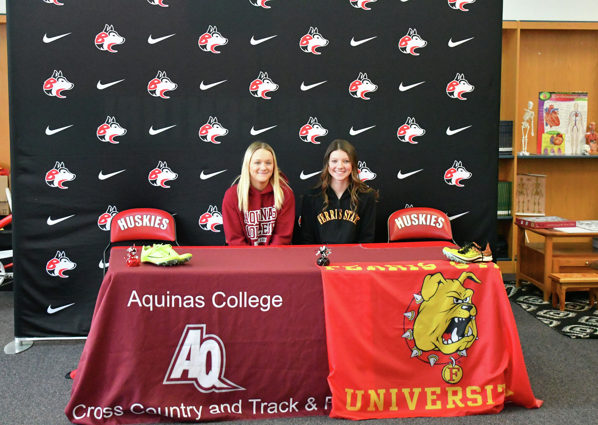 Benzie Central's Grossnickle, Iverson sign college letters of intent
