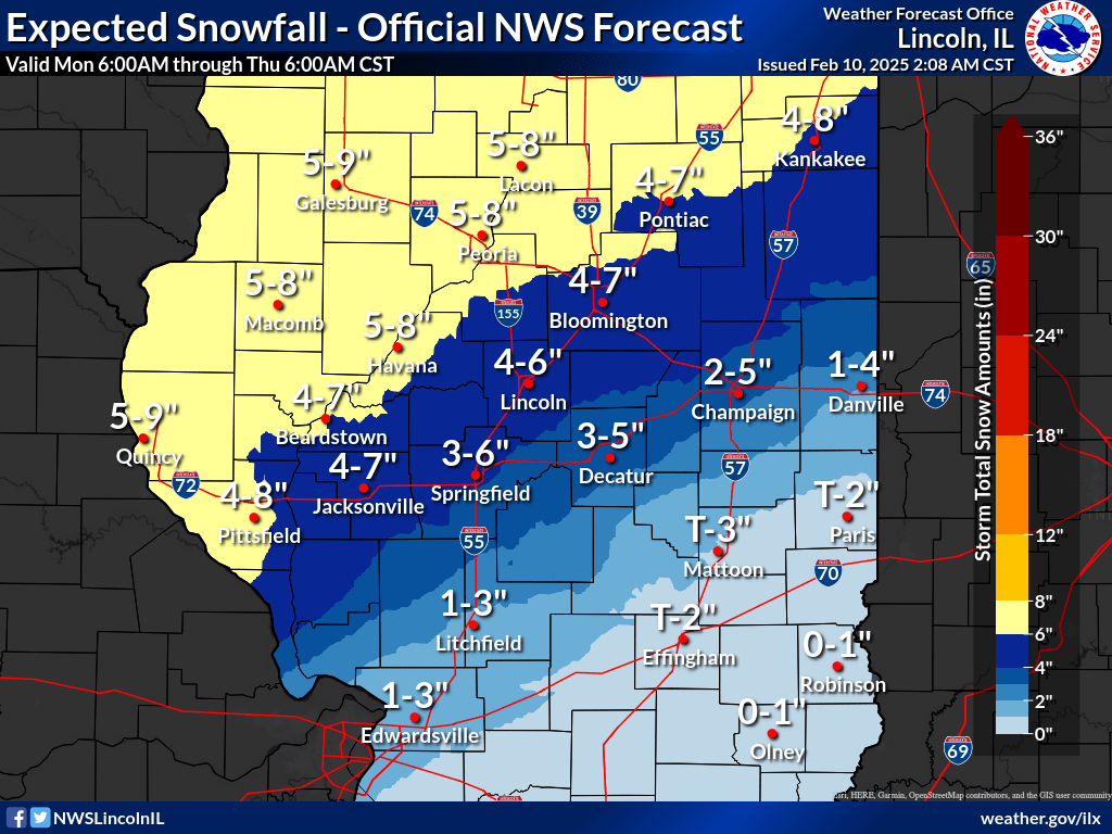 Illinois faces two snow systems; winter storm watch in effect