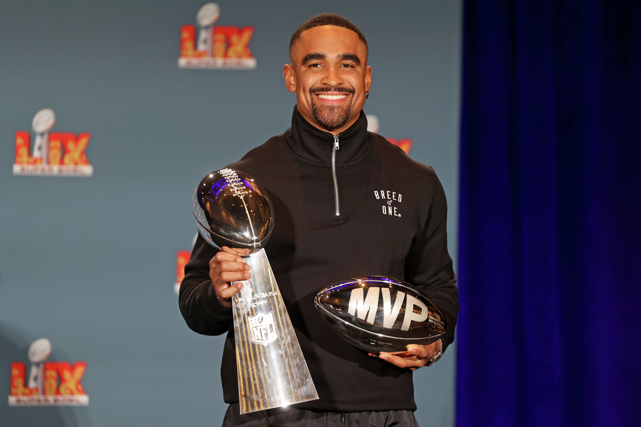 Jalen Hurts channels soul legend for Super Bowl celebration
