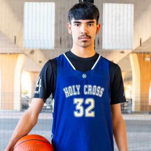 Holy Cross basketball's Aaron Garcia voted Athlete of the Week