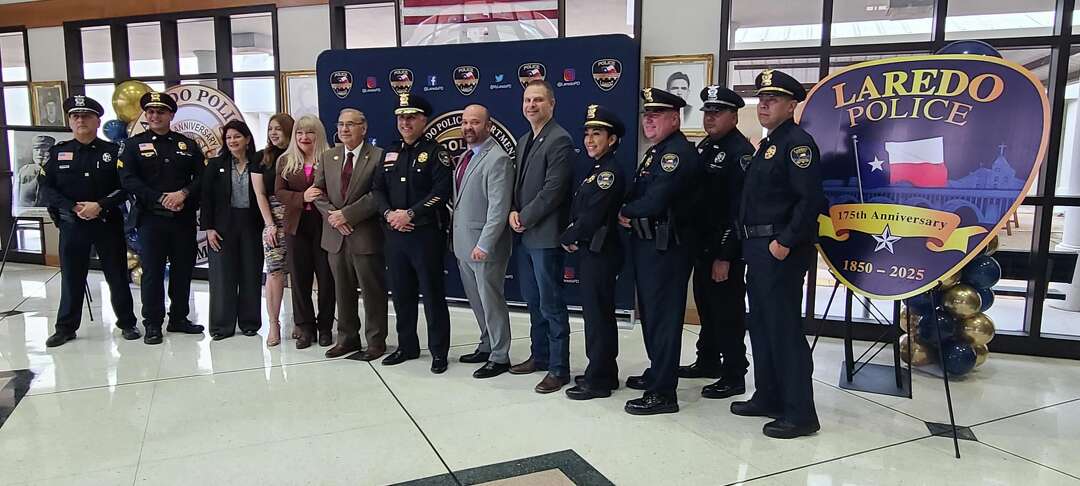 Laredo PD celebrates 175th anniversary with commemorative unveilings