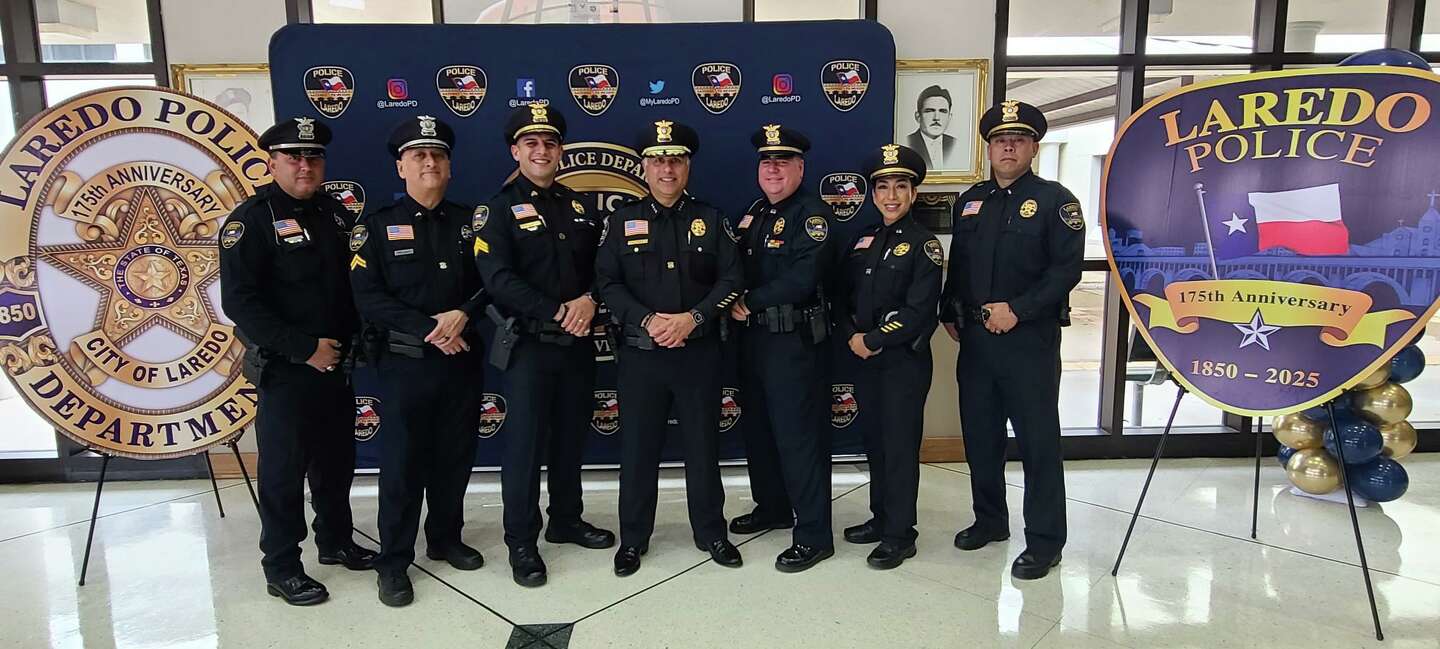 Laredo PD celebrates 175th anniversary with commemorative unveilings