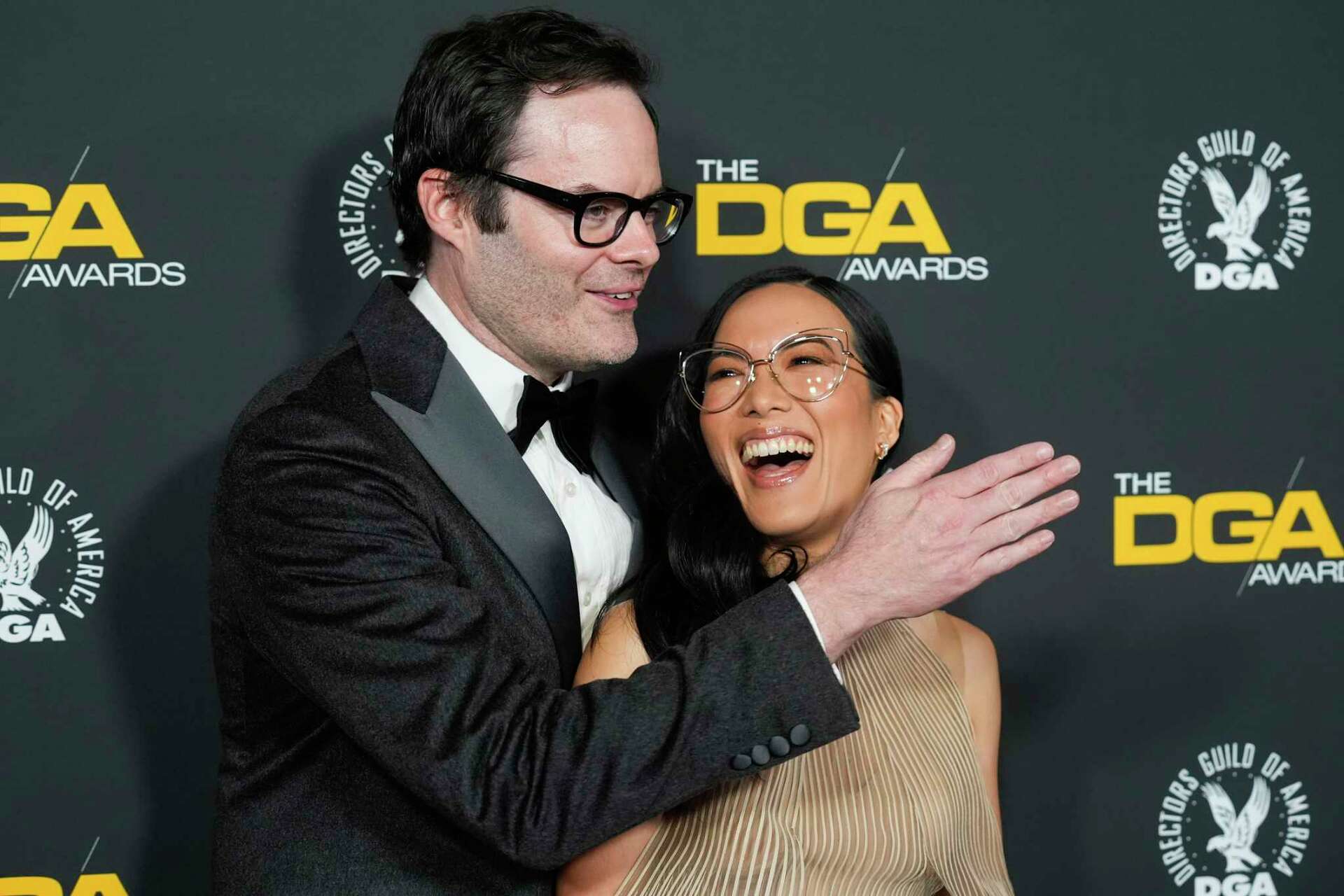 Ali Wong makes red carpet debut with Bill Hader