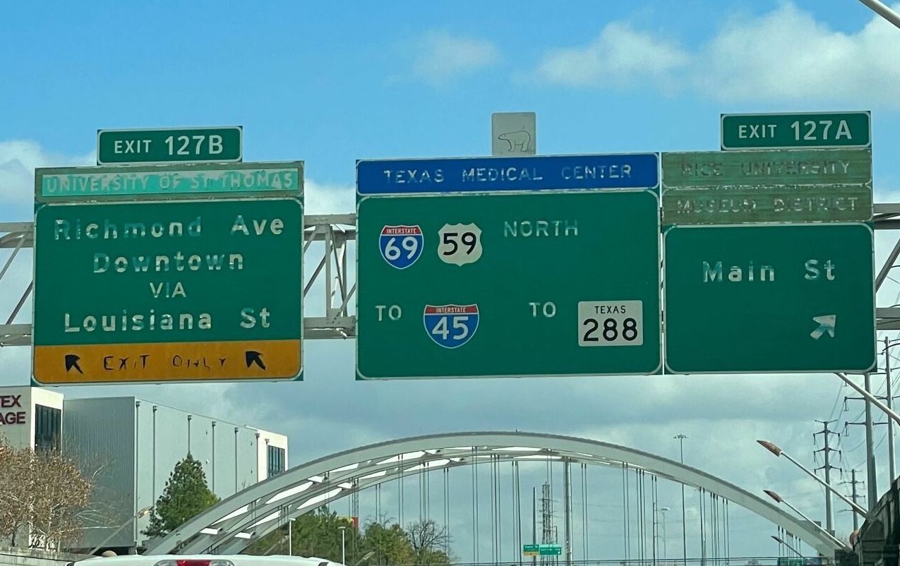 Shabby signs could be nightmare for this busy Houston highway