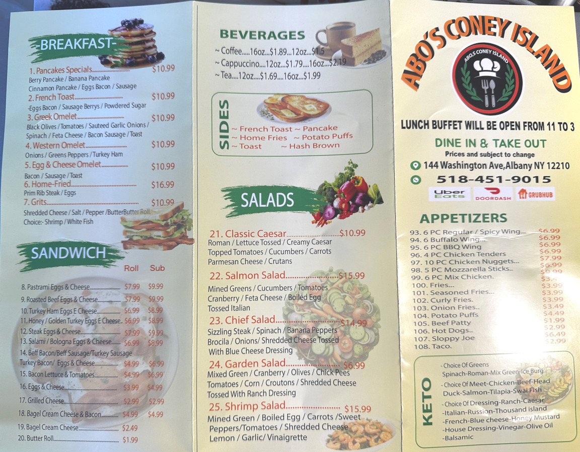 Abo’s Coney Island deli opens in Albany