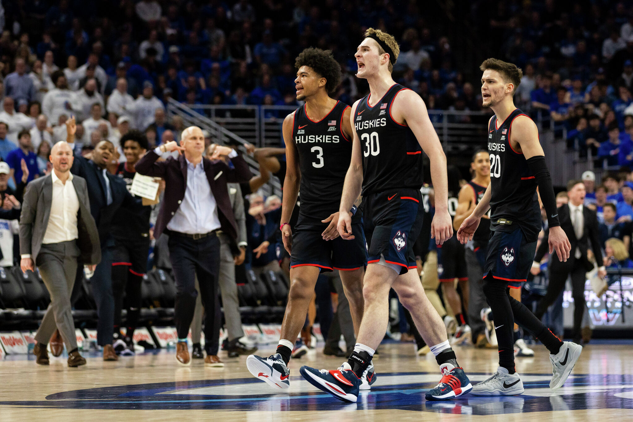Why UConn men's basketball missed Liam McNeeley's 'swagger'