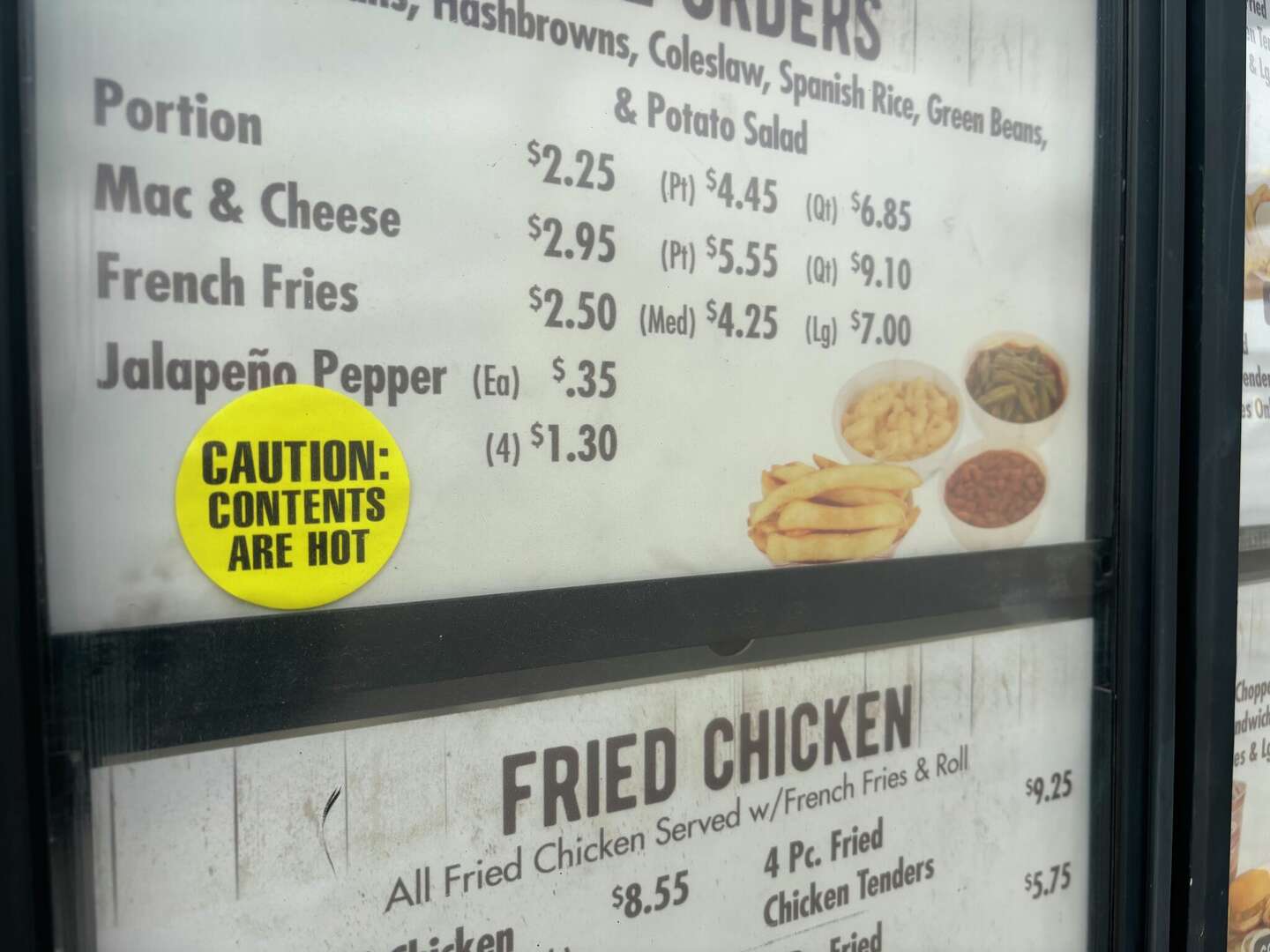 Bill Miller slaps 'caution' stickers on menus after burn lawsuit