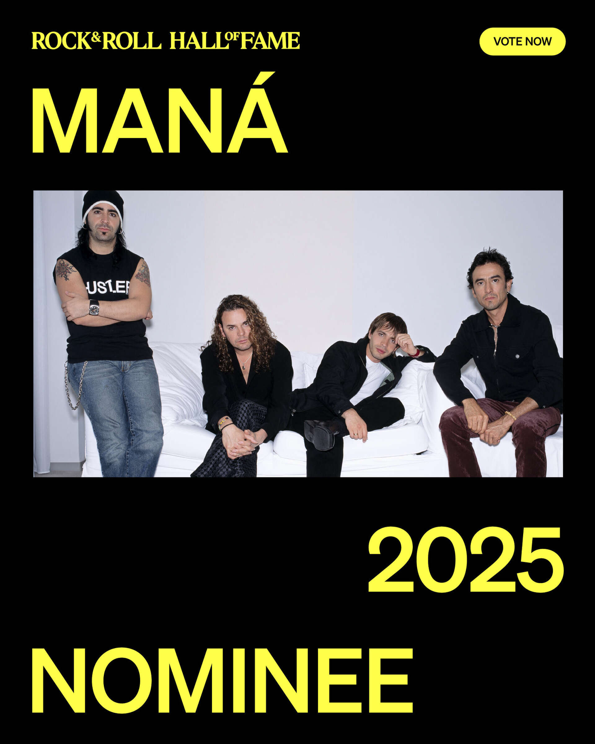 Mexican rock band Maná could make history in Rock & Roll Hall of Fame