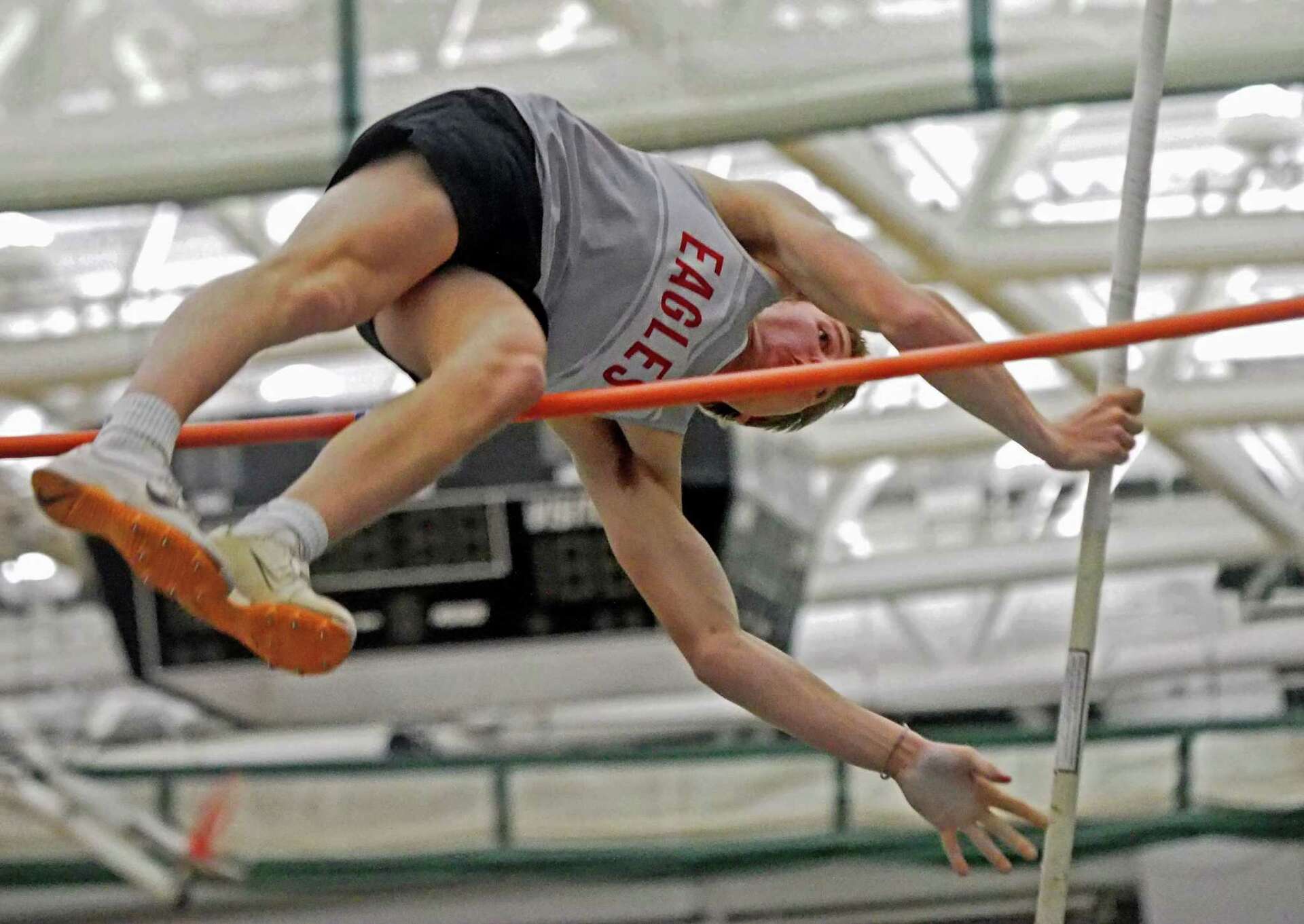 Lyman Hall boys and Hillhouse girls indoor track repeat in Class M