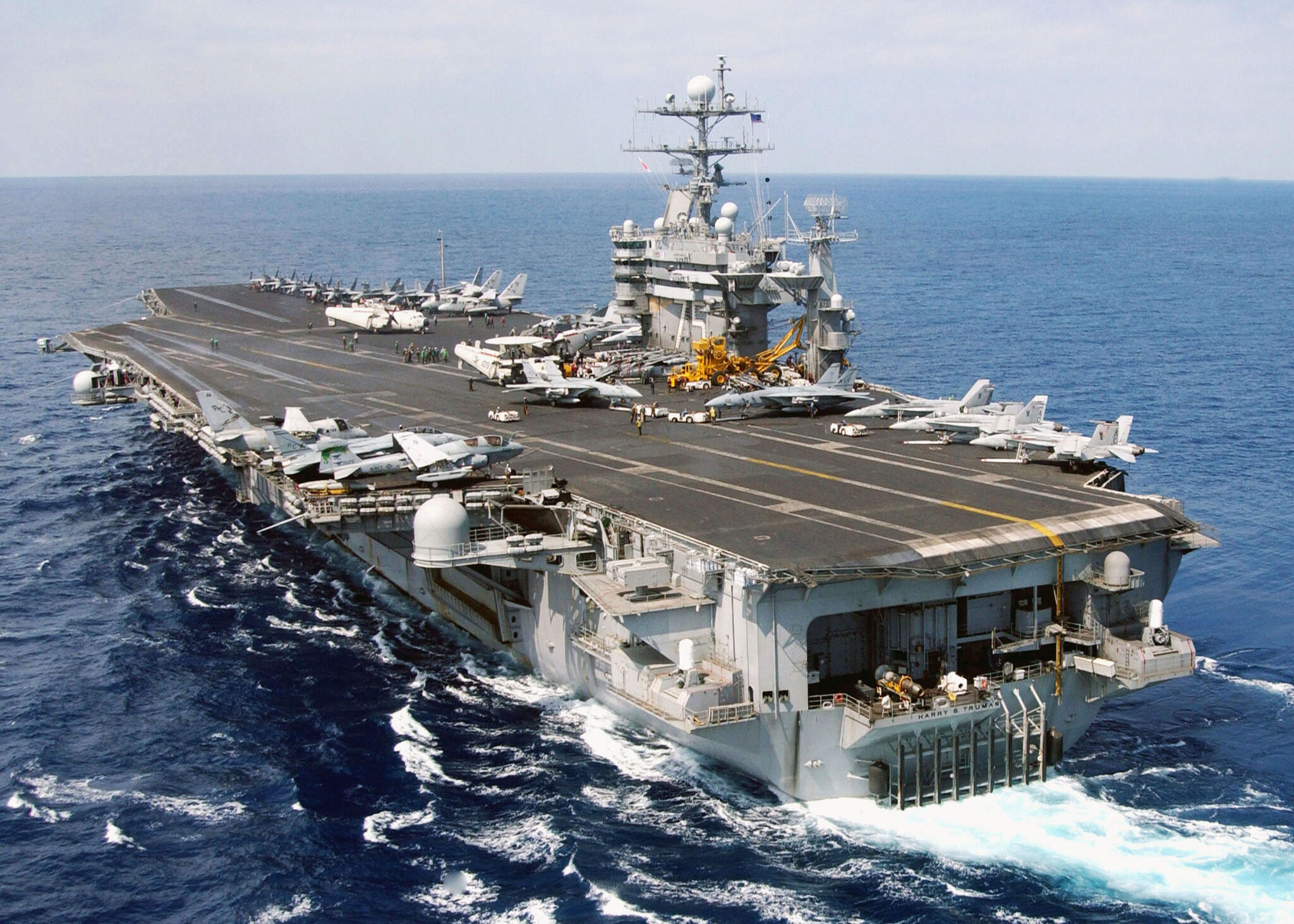No injuries as USS Harry S. Truman collides with ship in Egypt