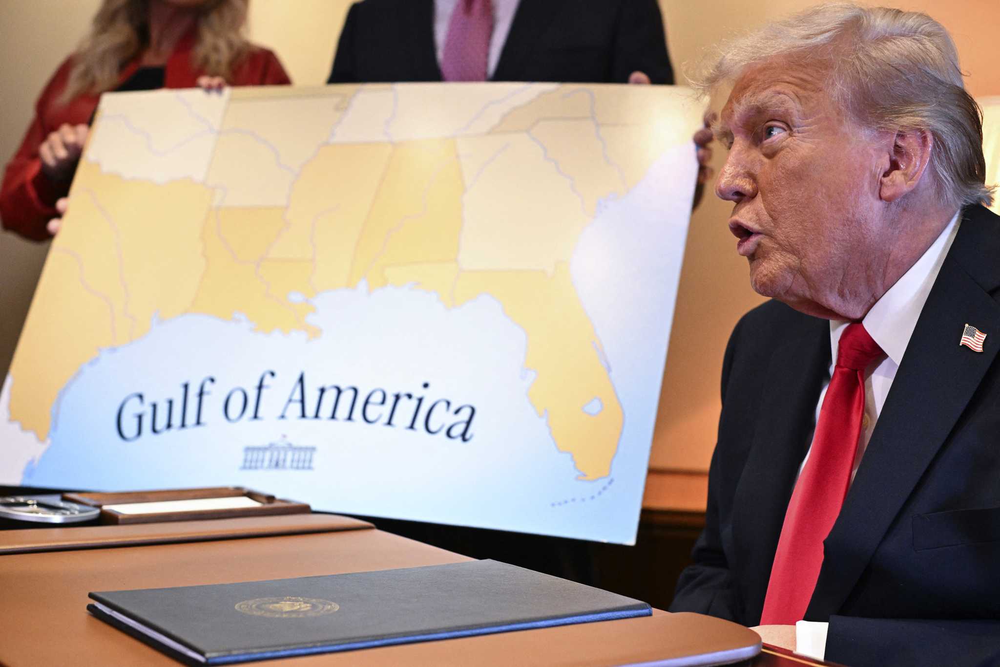 Trump's 'Gulf of Mexico' name change signals new age of U.S. empire
