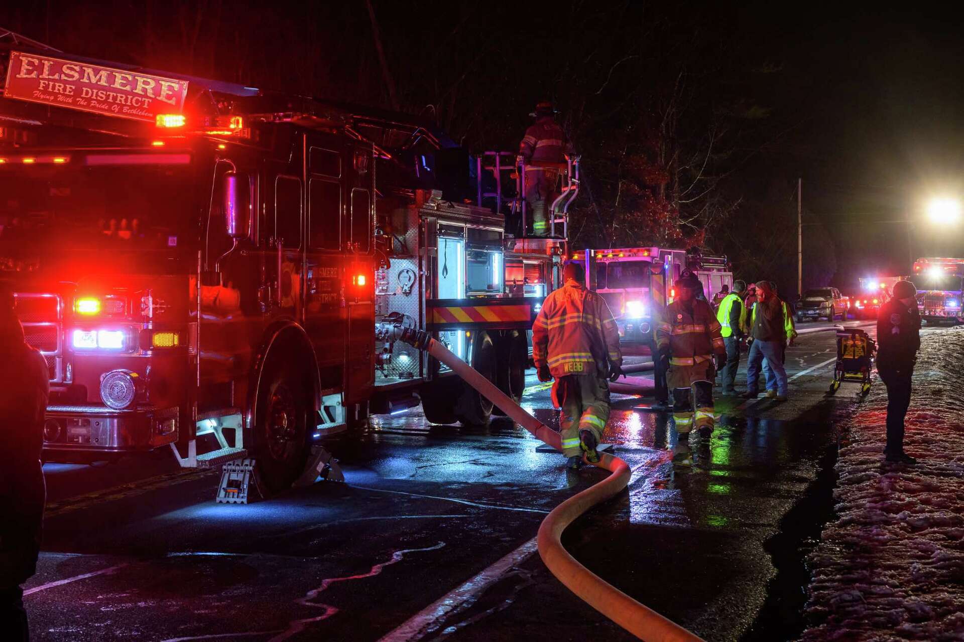 Coeymans police sergeant, family lose home in River Road fire