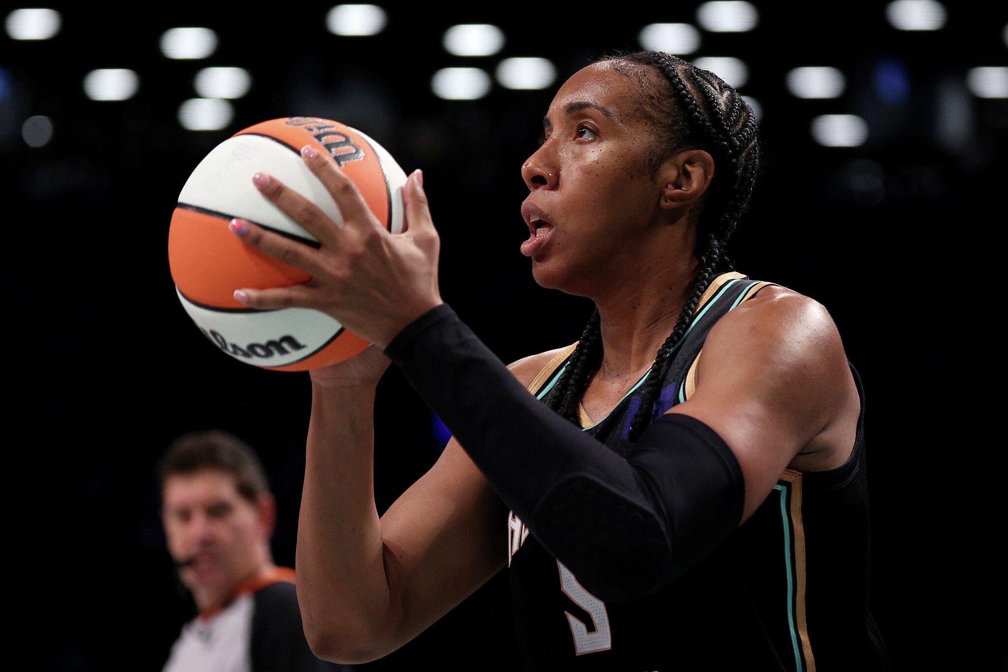 Kayla Thornton thrilled with her Valkyries role as a veteran stopper