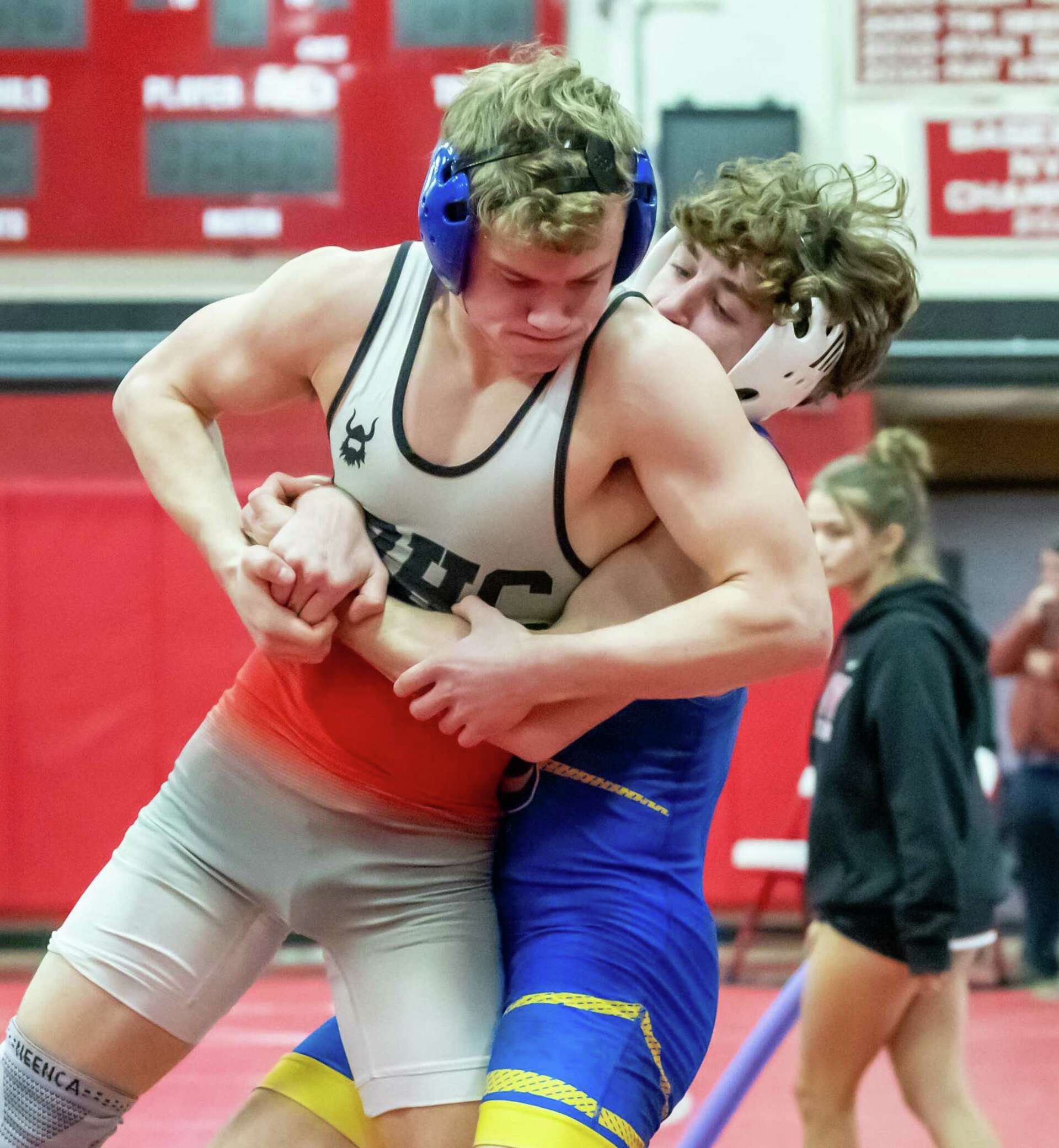 Gilbert-Torrington-Oliver Wolcott Tech wrestlers win BL championship