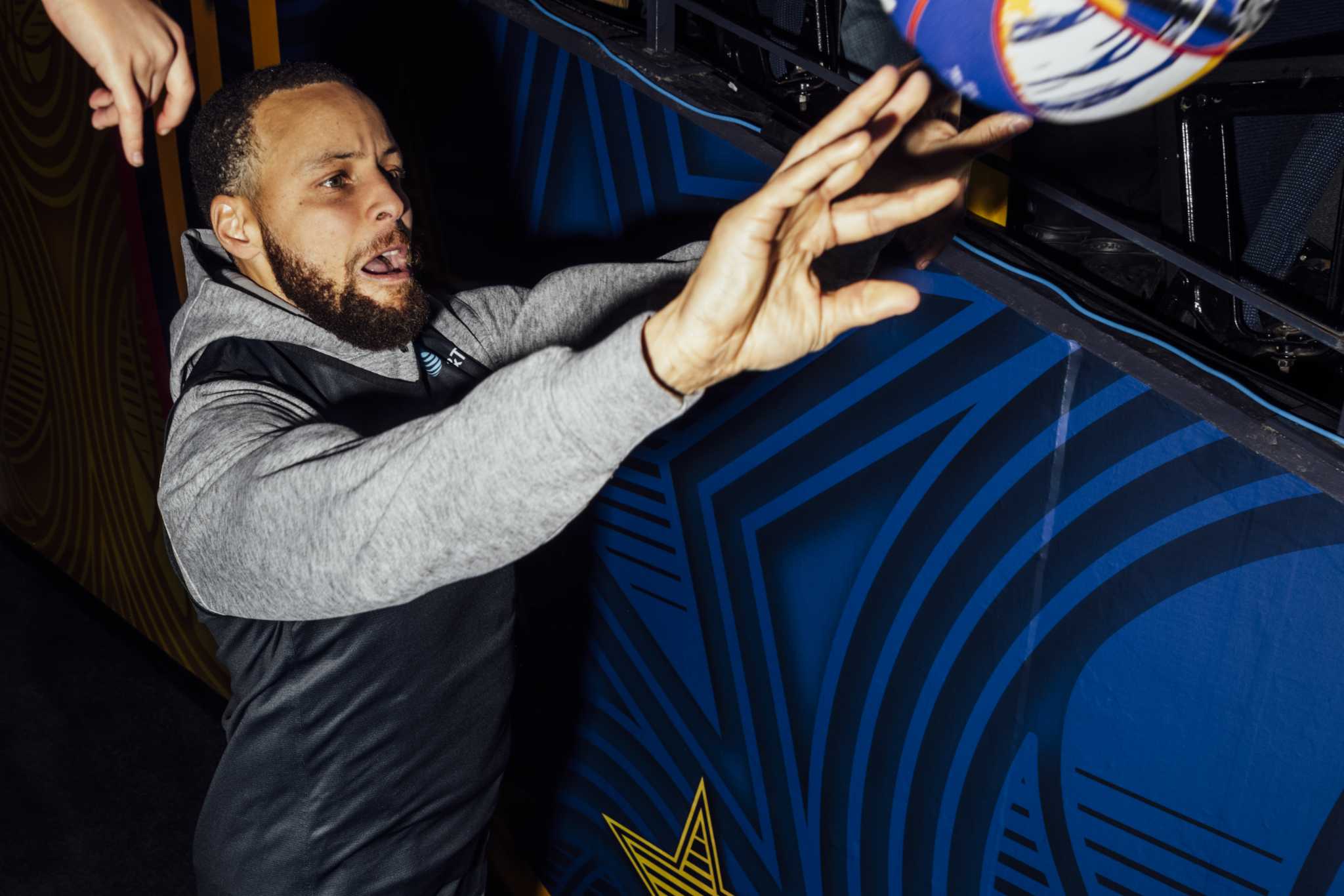 What balance is Steph Curry trying to keep over NBA All-Star Weekend?