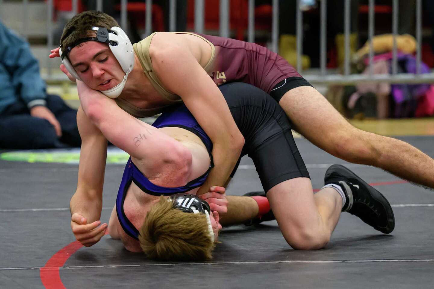 Gabe and Liam English each win Section II Division II wrestling titles