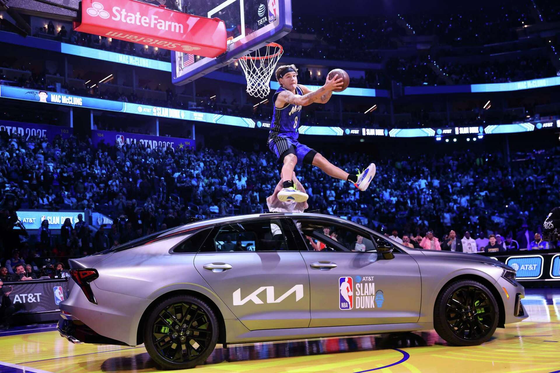 Three cheers for Mac McClung, the three-time dunk king the NBA needed