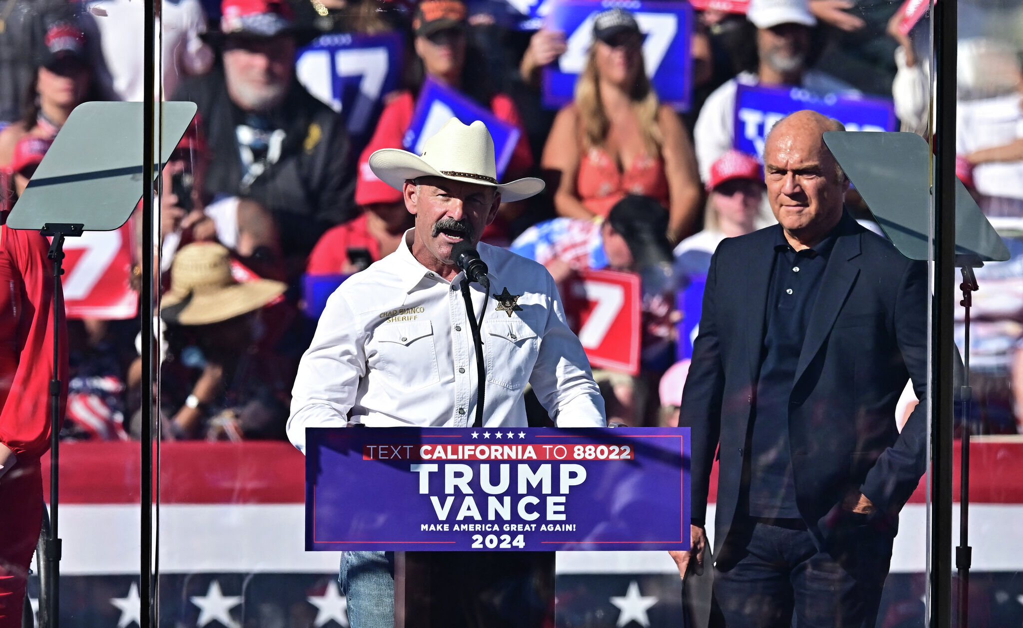Republican sheriff enters California’s crowded governor race