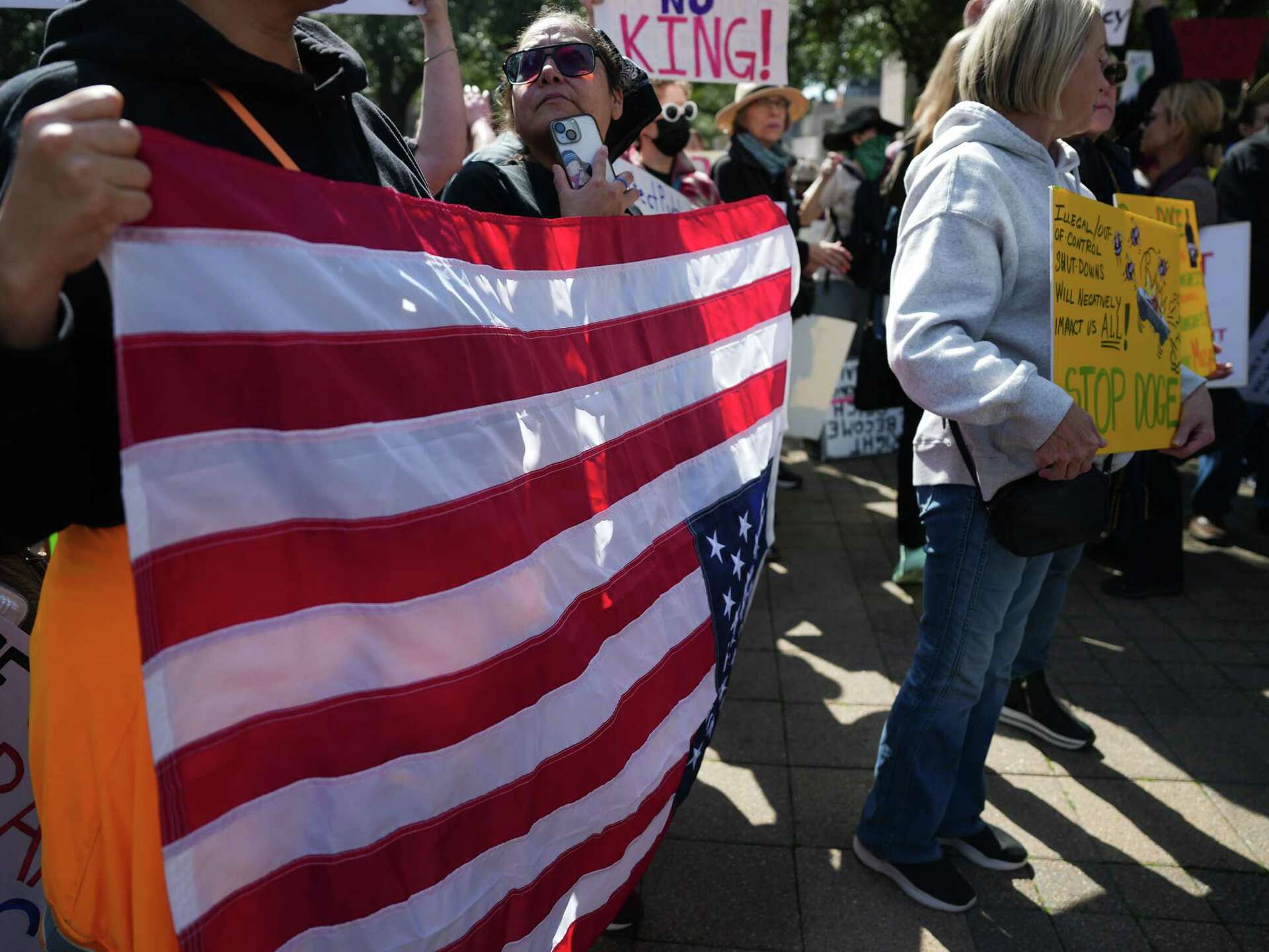 Hands Off protest planned in Houston area against Trump, Musk cuts