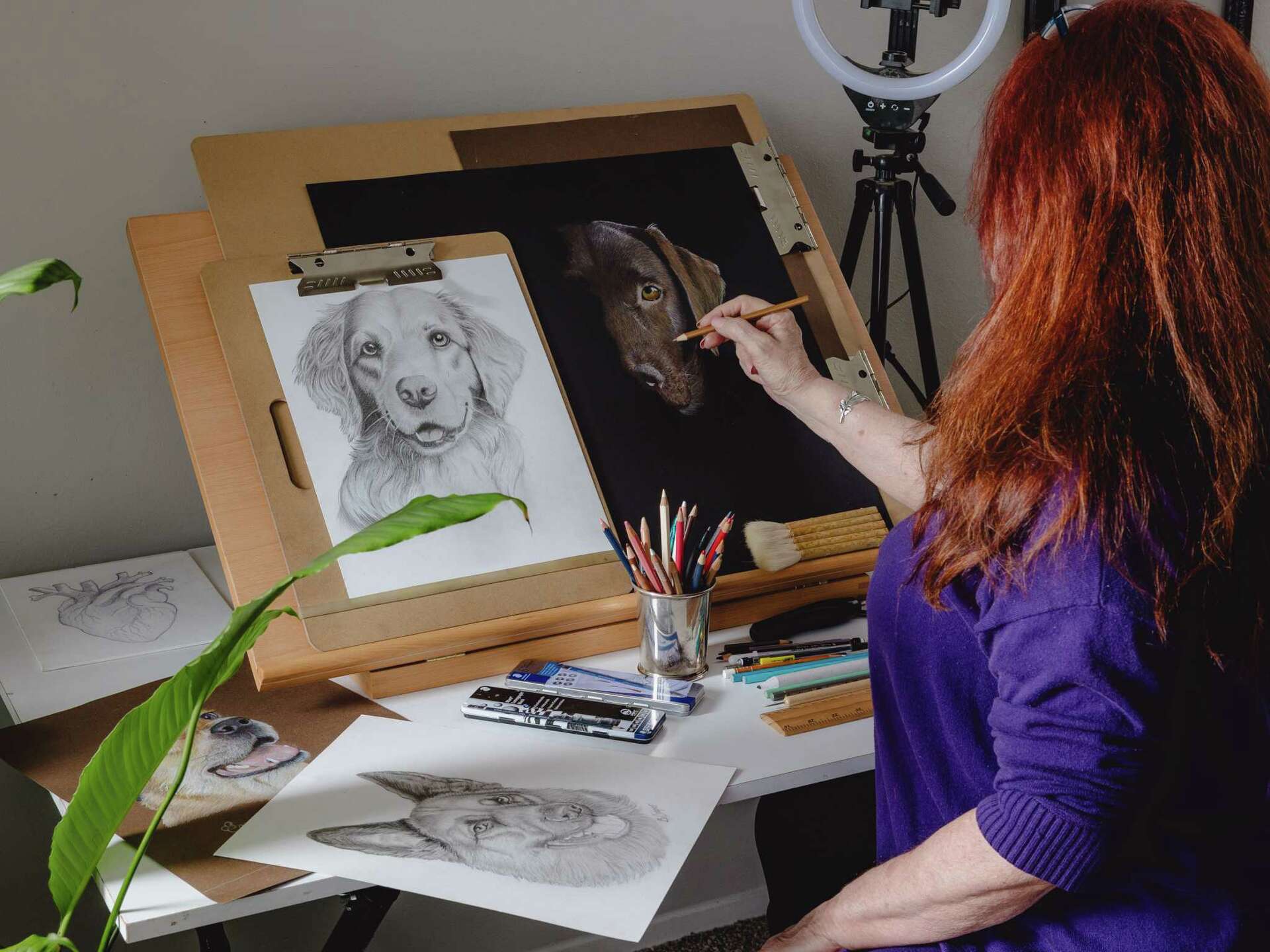 Meet San Antonio artists who draw, paint, tattoo pet portraits