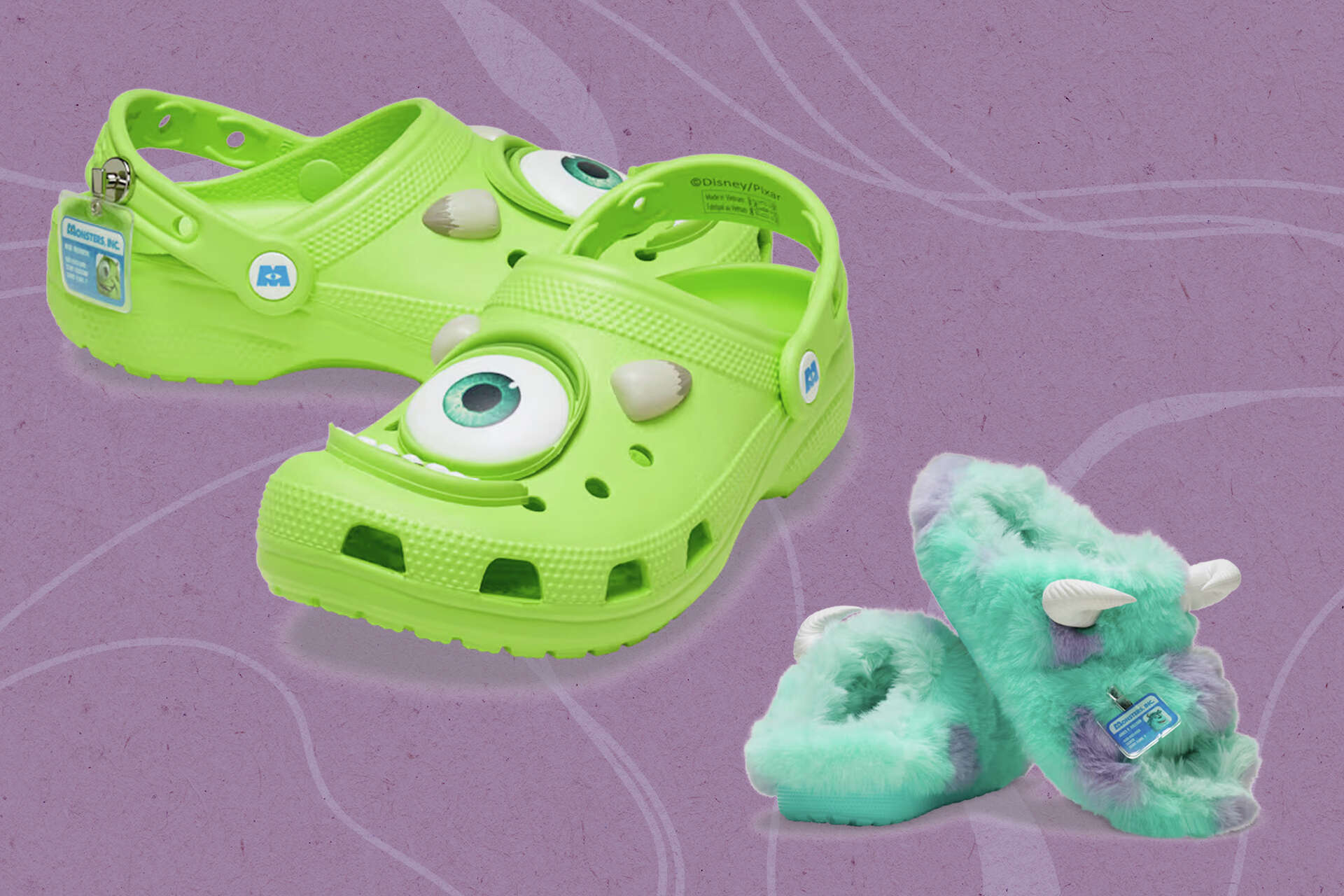 Crocs x Monsters, Inc. just dropped a scream-worthy collab