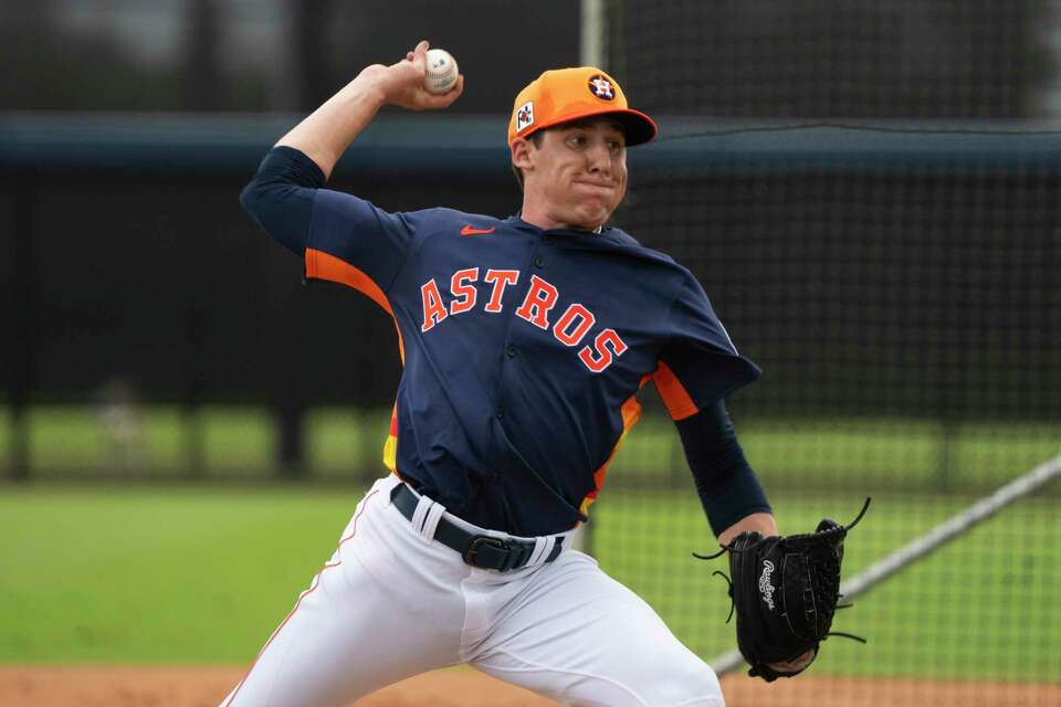 Who is AJ Blubaugh, Astros starting pitcher making big league debut?