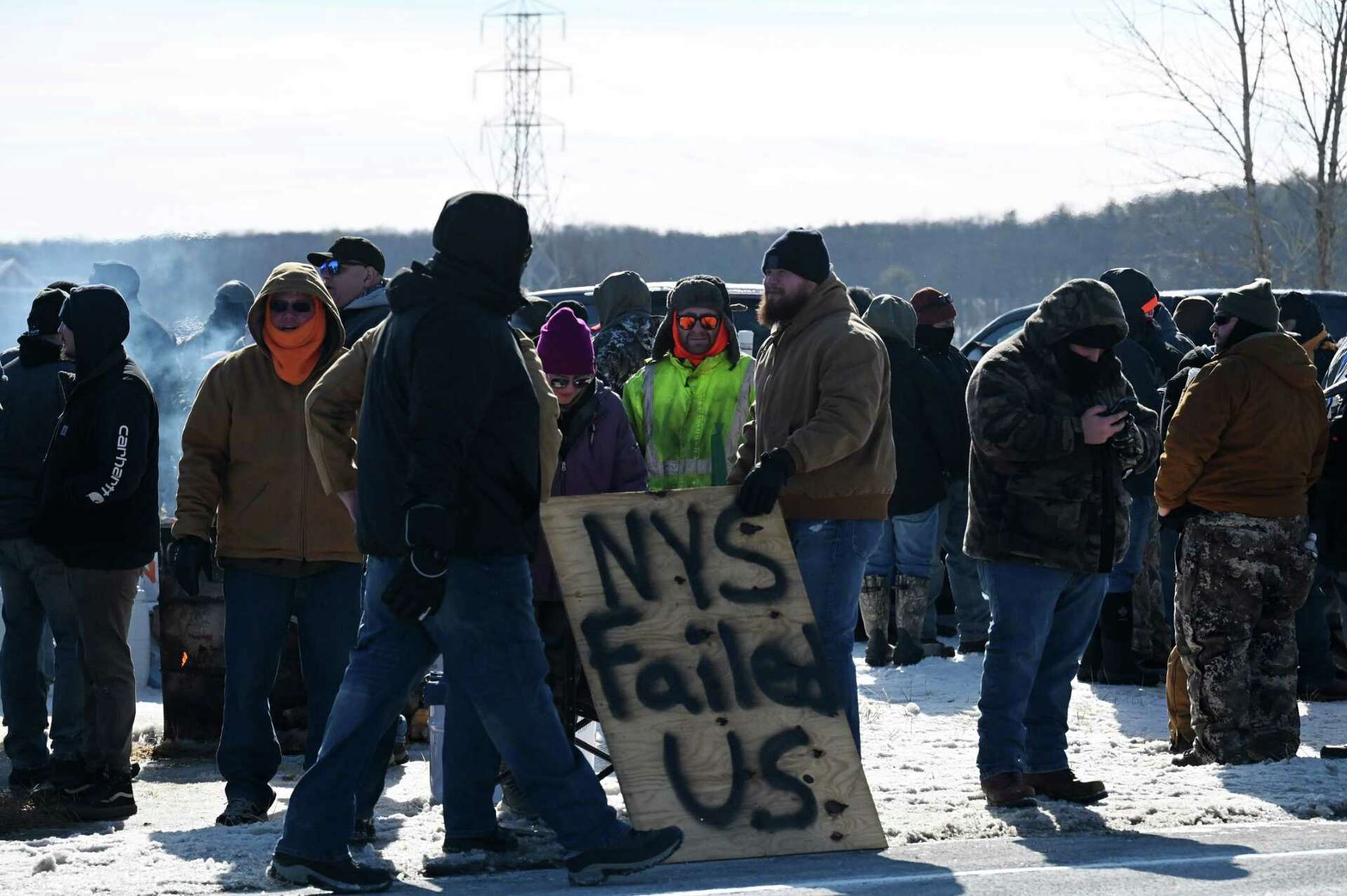 Prison strike eyed as motive for DOCCS bus set on fire
