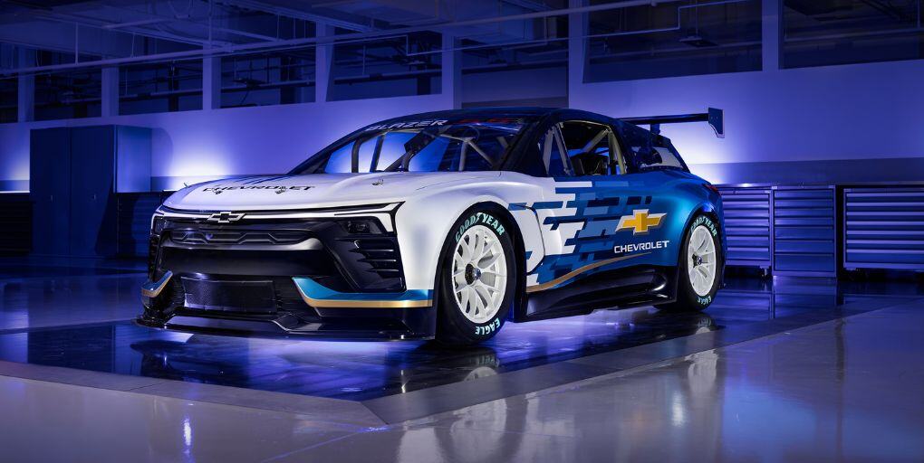 Check Out The 1300-Horse Chevy EV Blazer NASCAR Prototype