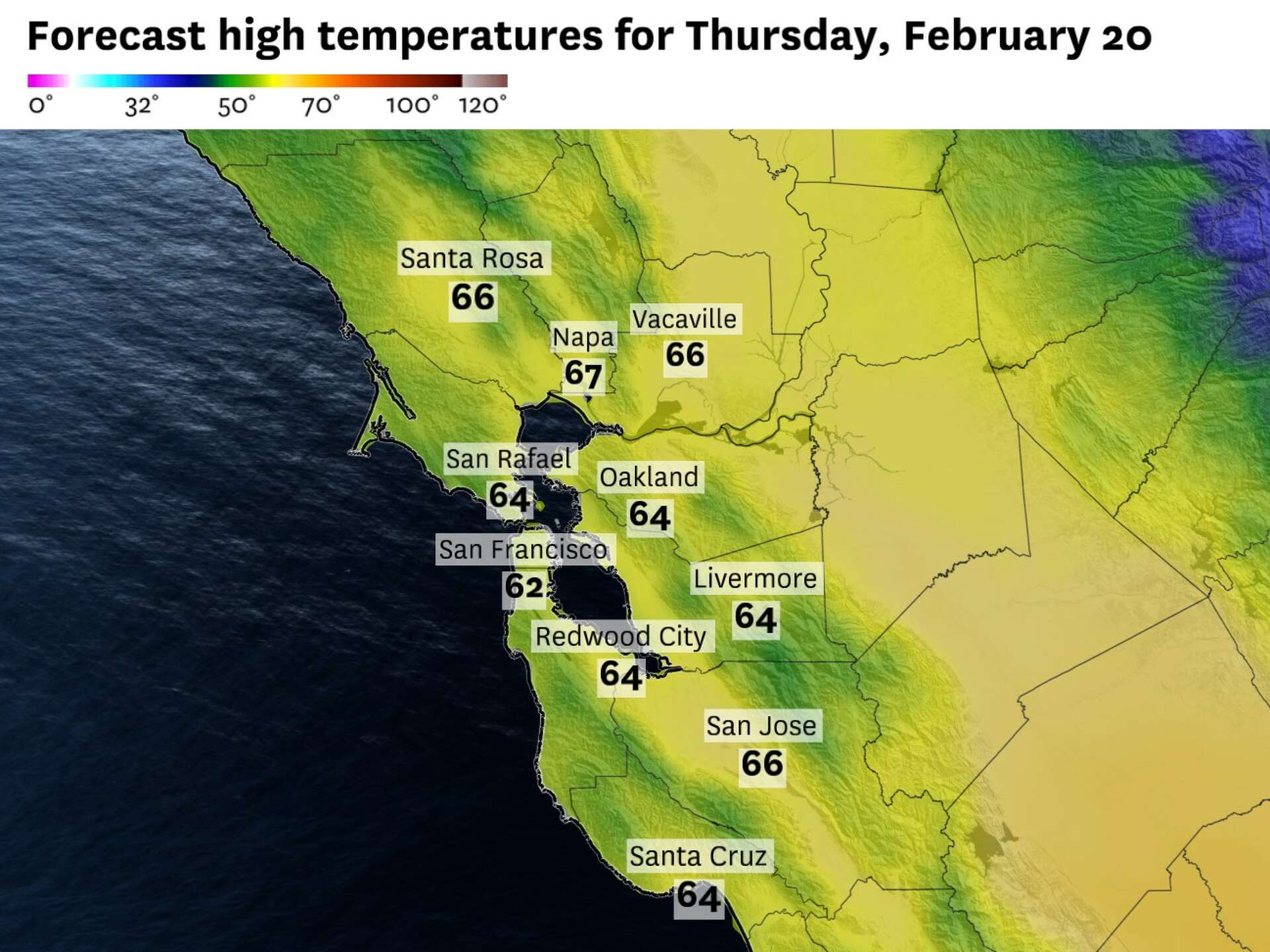 California dodges polar vortex as most of US faces a deep freeze