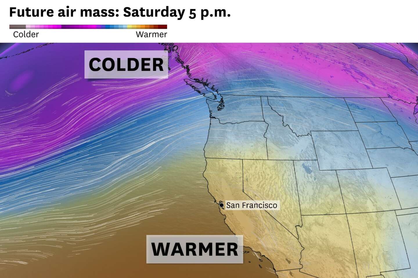 Here’s when 70-degree temperatures will return to the Bay Area