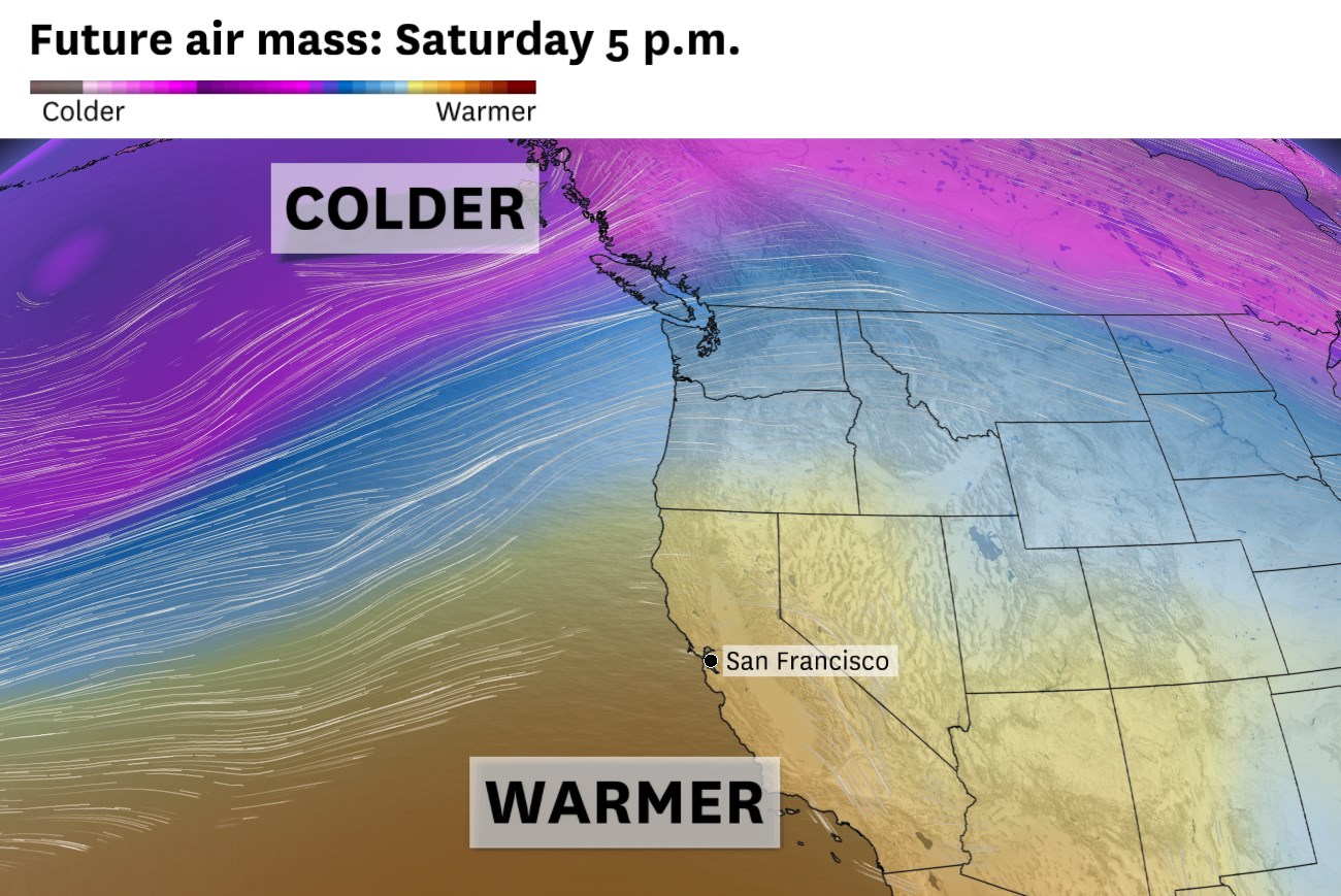Here’s when 70-degree temperatures will return to the Bay Area