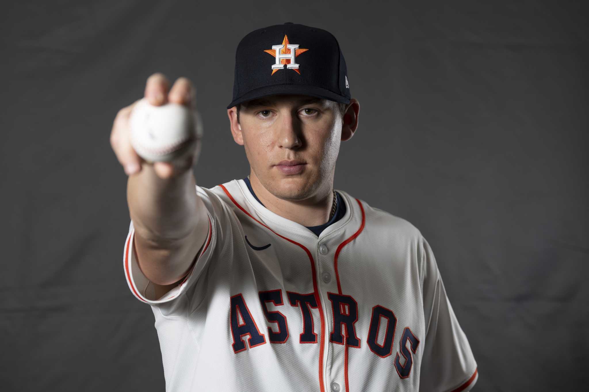 Who is AJ Blubaugh, Astros starting pitcher making big league debut?