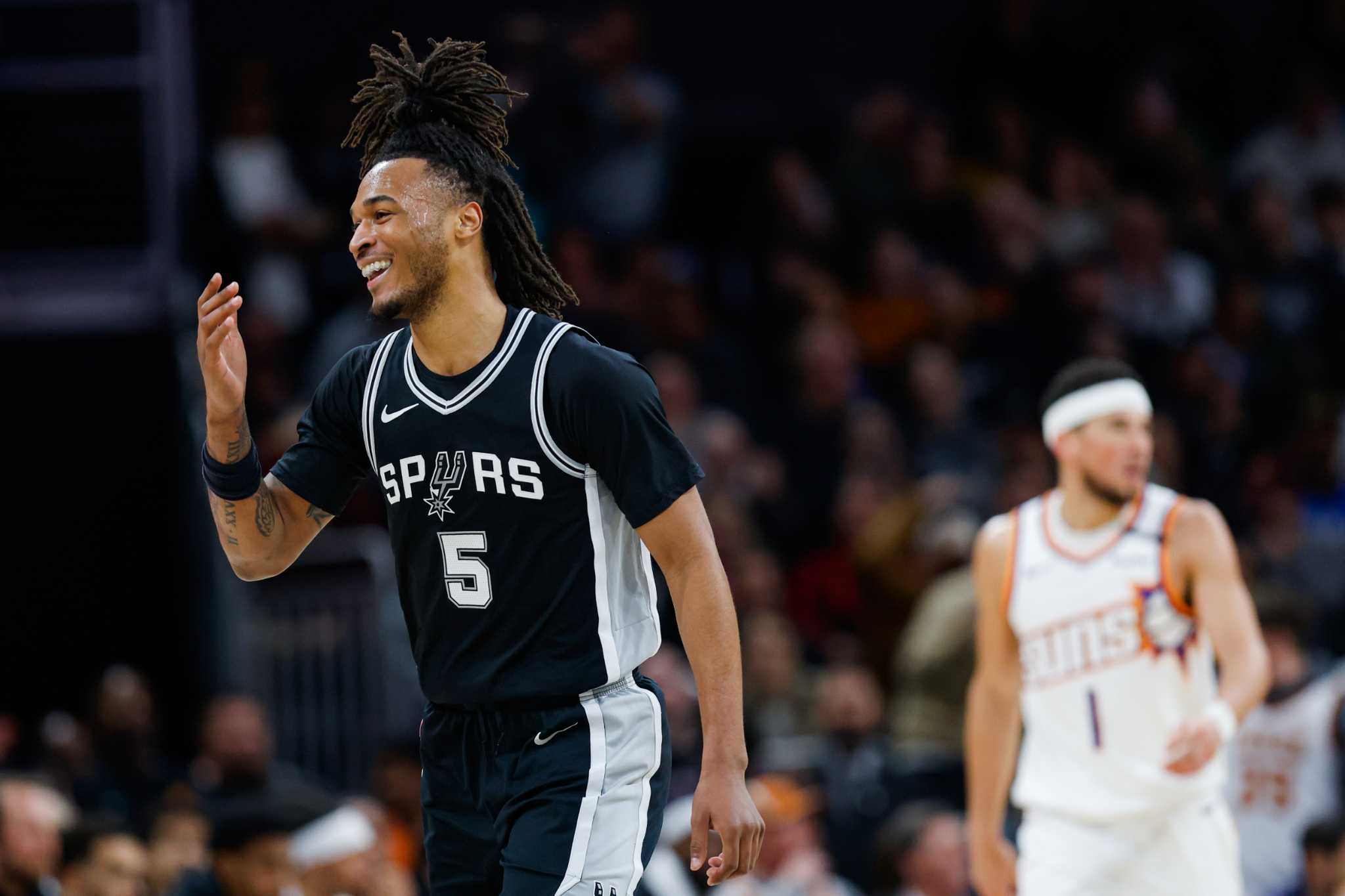 Spurs' Stephon Castle steels for final rookie-season push