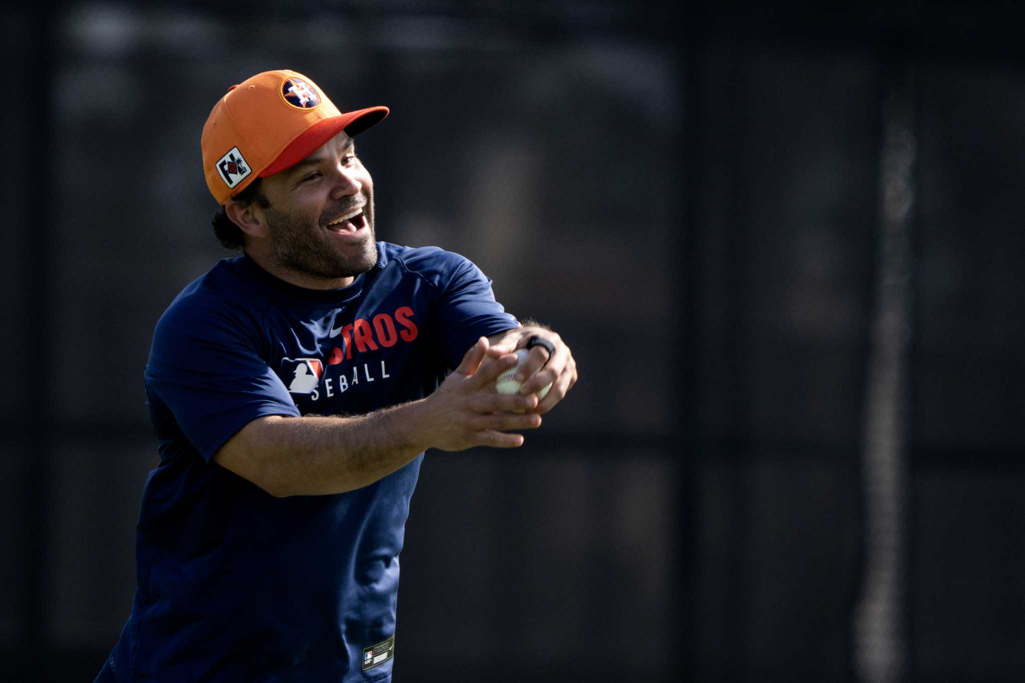 Jose Altuve embraces left field in 15th season with Houston Astros