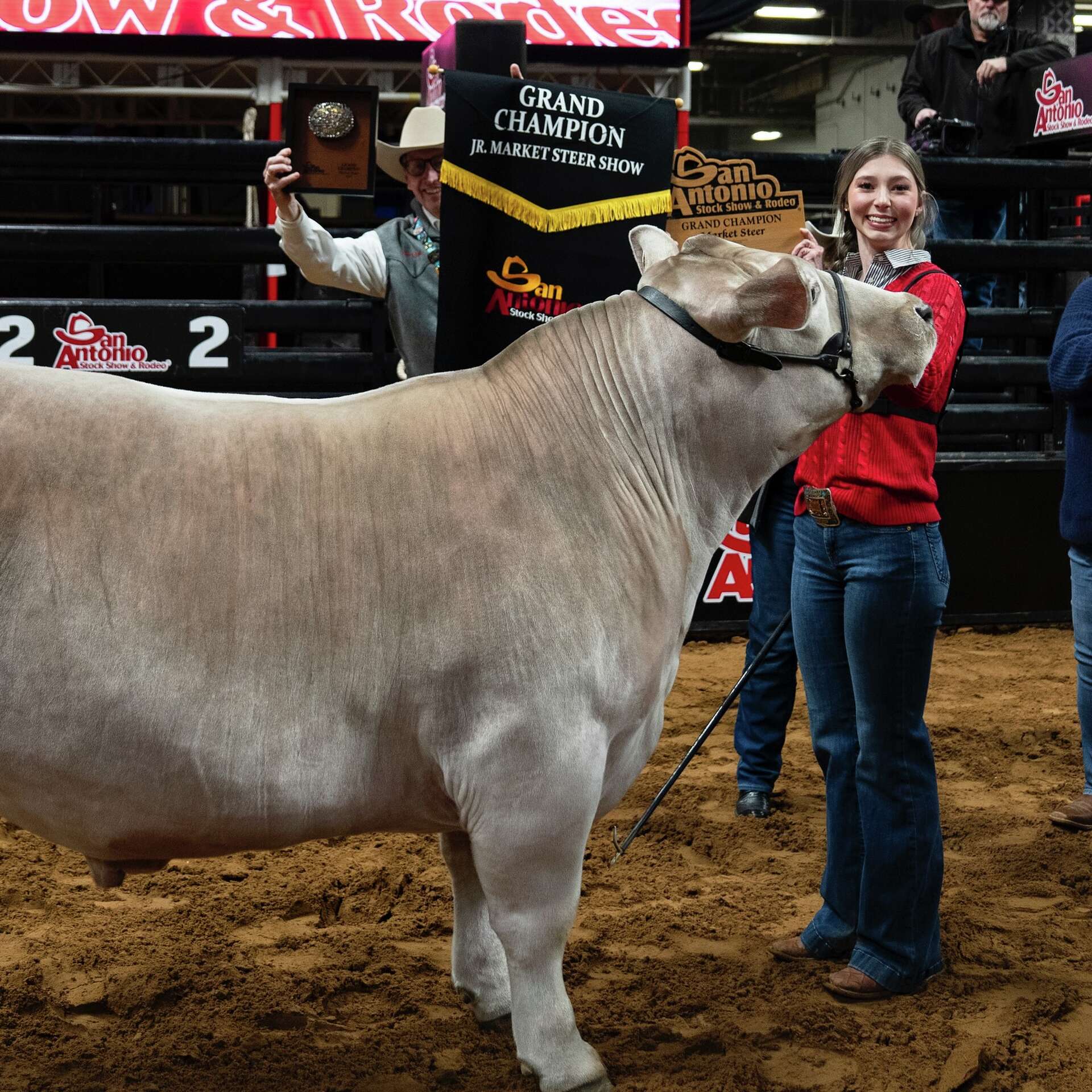 San Antonio stock show Grand champion steer sells for $140,000