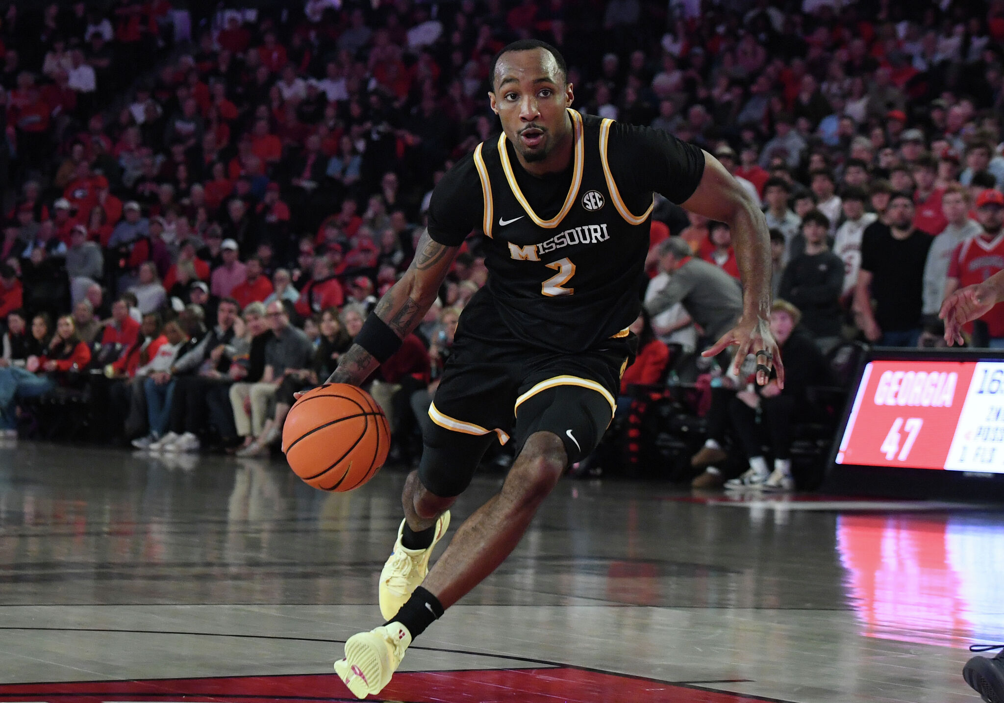 Mizzou vs. Arkansas Razorbacks basketball live updates, score
