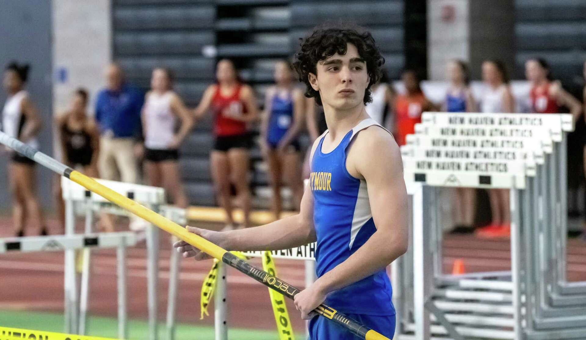 Lyman Hall boys indoor track and field wins the 2025 CIAC State Open