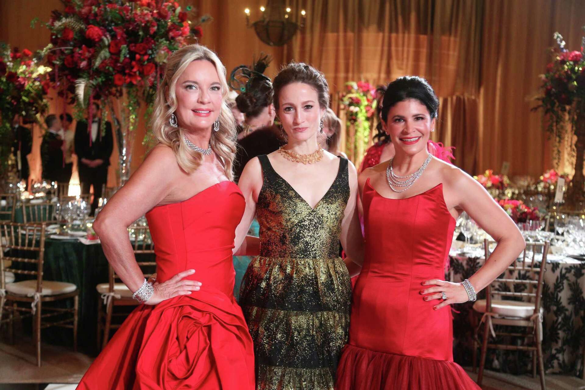 Inside Houston Ballet's $1.65 million peacock-themed ball at Wortham