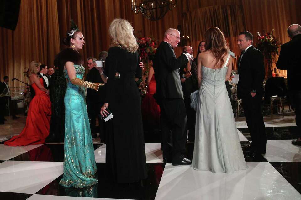 Inside Houston Ballet's $1.65 million peacock-themed ball at Wortham