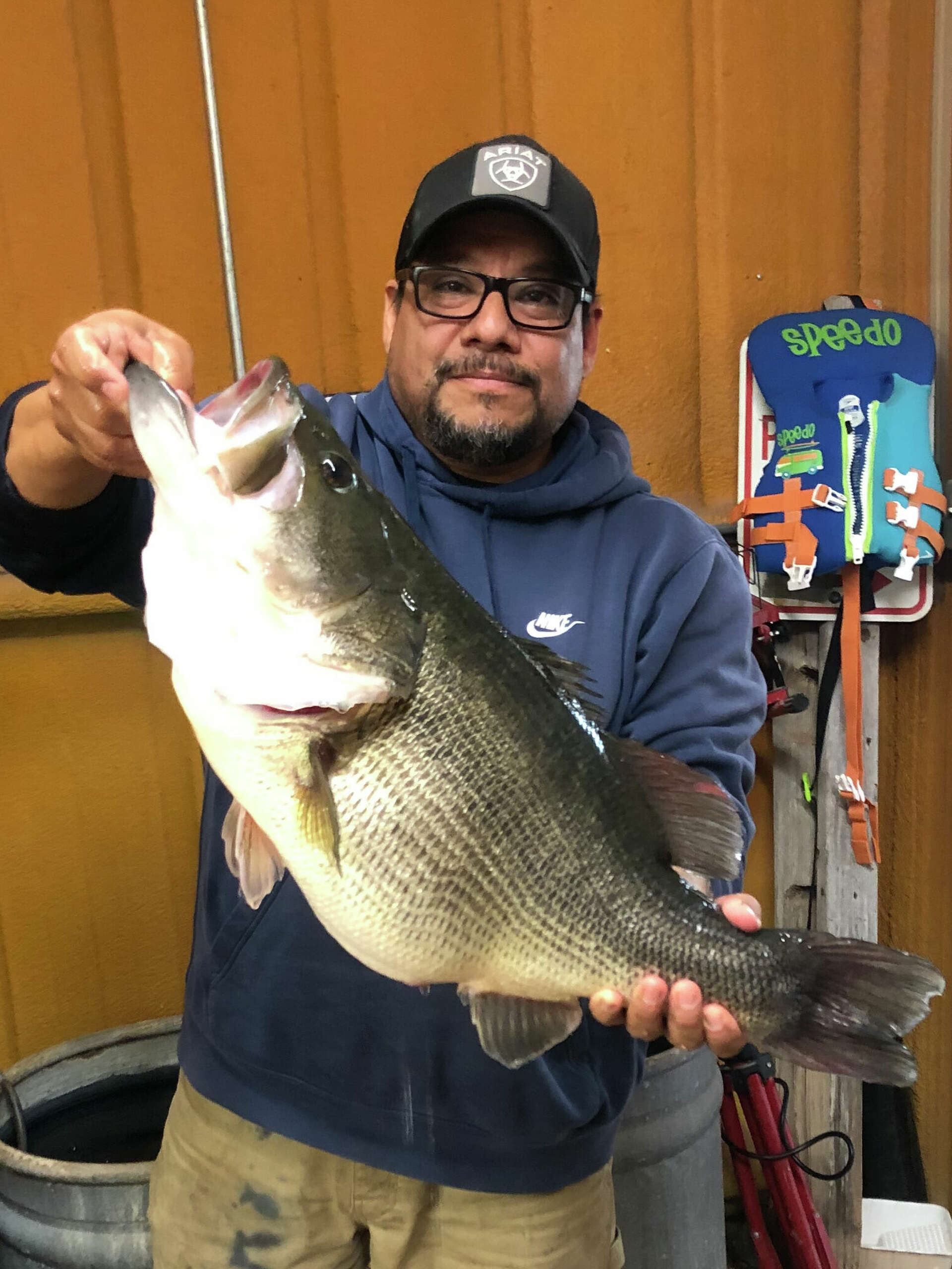 Lake Alan Henry angler makes history with sweet spot on public dock