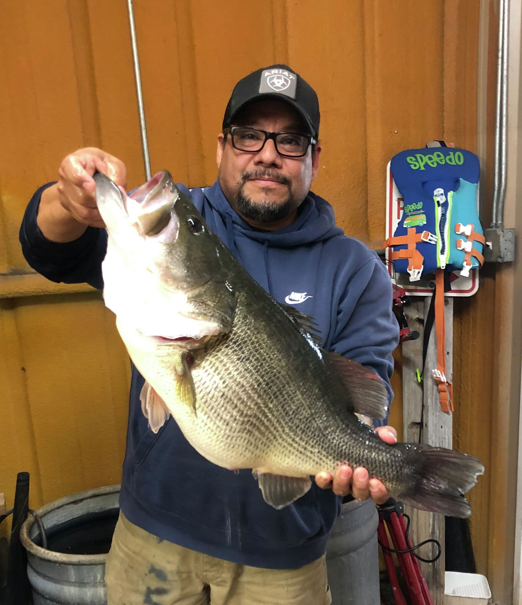 Lake Alan Henry angler makes history with sweet spot on public dock