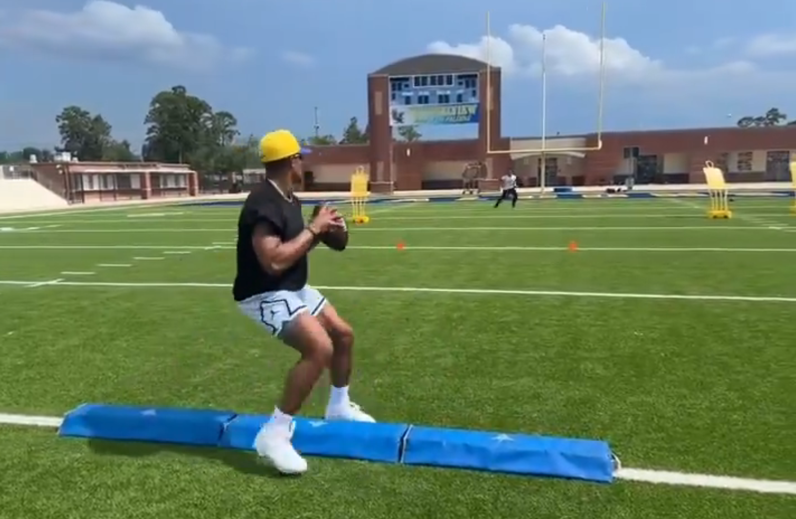 Jalen Hurts goes back to Channelview for post-Super Bowl workout