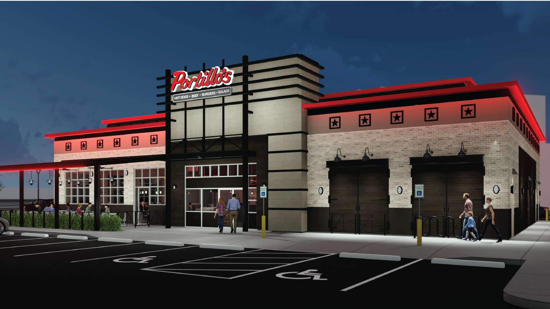 Portillo's drops photos of first San Antonio location in Schertz