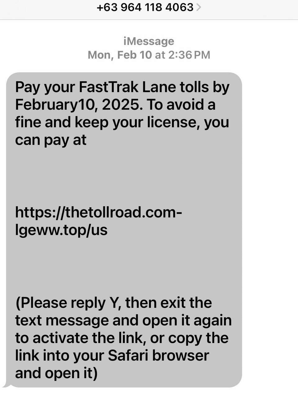 TxDOT warns of toll text scam. Here's what to do if you get one.